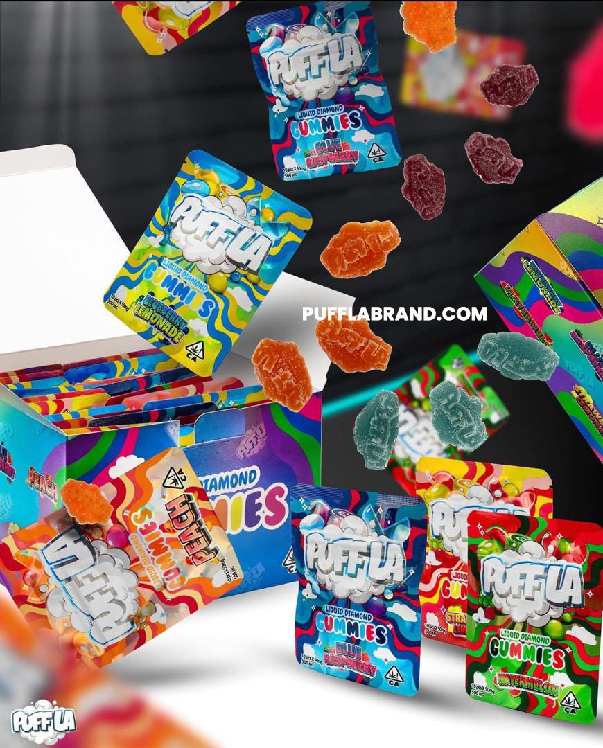 Liquid Diamond Gummies (500MG) - Puff LA